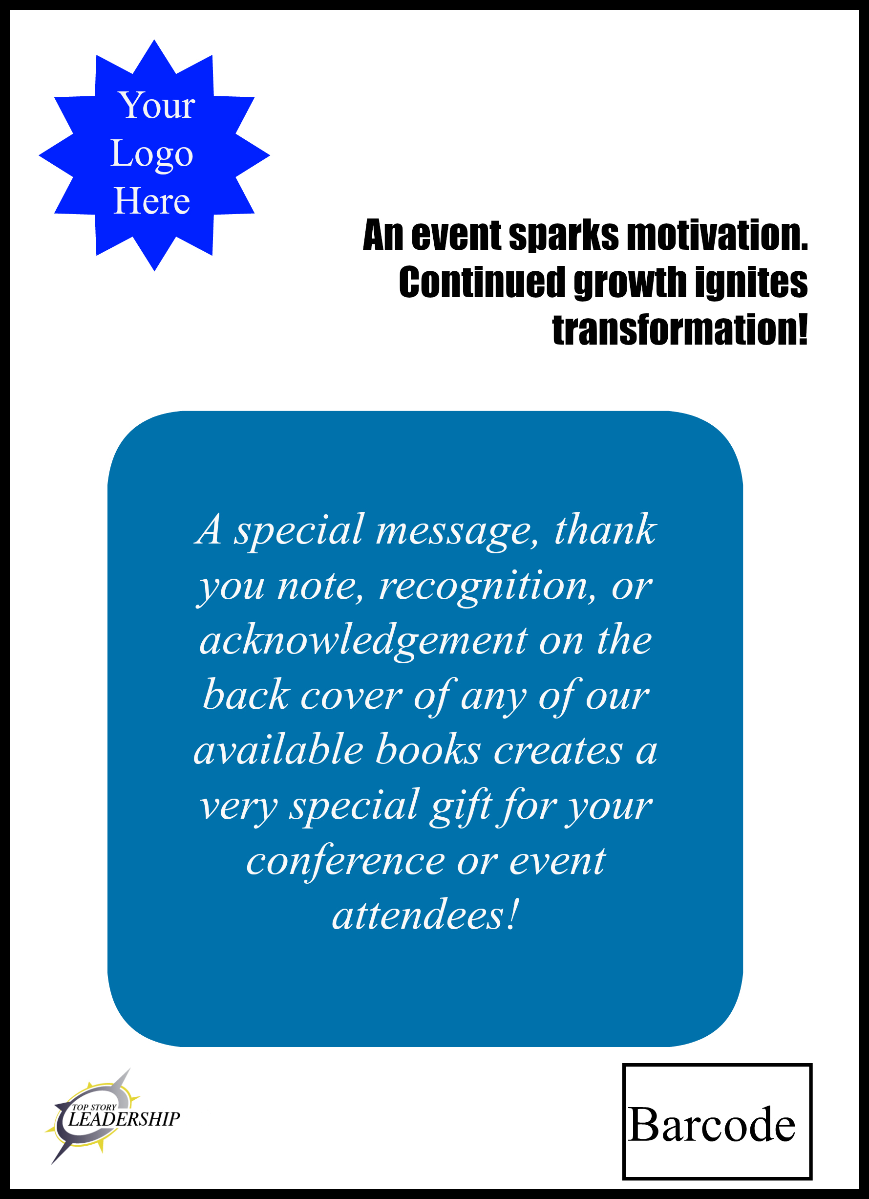 Custom Cover Example 3 | Top Story Leadership